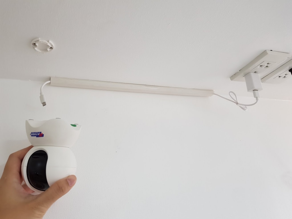 รีวิวการติดตั้งกล้องวงจรปิดไร้สาย Watashi CCTV ดูจุดเก็บเงิน แคชเชียร์ ...