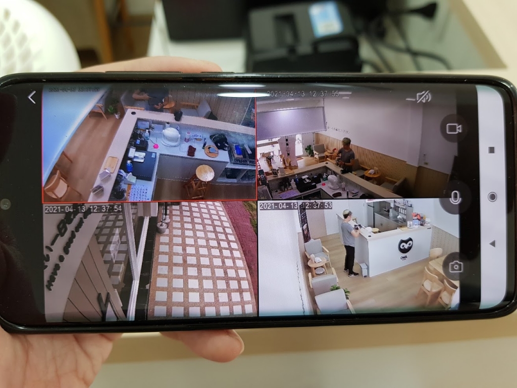 รีวิวการติดตั้งกล้องวงจรปิดไร้สาย Watashi CCTV ดูจุดเก็บเงิน แคชเชียร์ ...